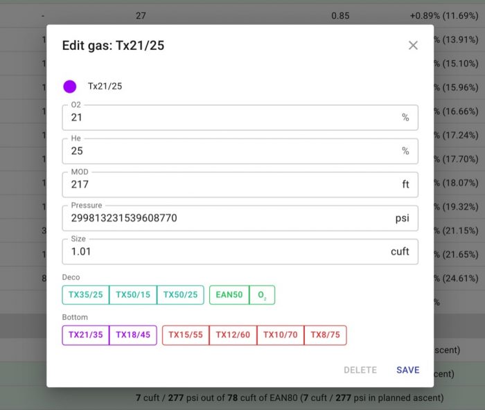 Dive Planning Apps For Technical Divers